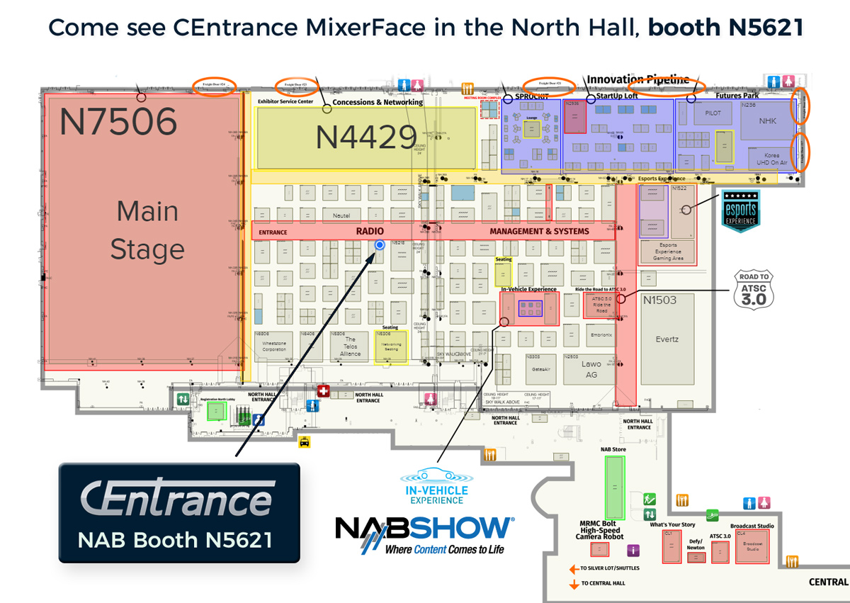CEntrance at NAB 2019 - Centrance